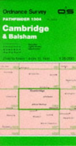 Cambridge and Balsham (Sheet 1004 (TL45/55)) (Pathfinder maps): Amazon ...