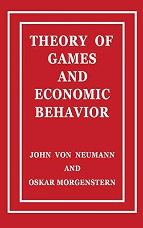 Theory of Games and Economic Behavior | Amazon.com.br