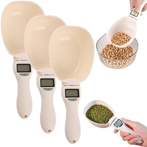 Food Measuring Cup Scoop Digital Scale - Rechargeable Teaspoon ...