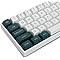 Amazon.com: dagaladoo Apollo PBT Keycaps,Blue/Black/White keycaps 60% ...