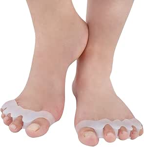 Toe Separators,5 Hole Stretcher Toe Divider,Hallux Valgus Corrector ...