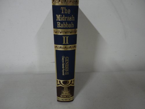 Midrash Rabbah : Genesis II (Vol. 2): Editor: Maurice; Editor: H ...