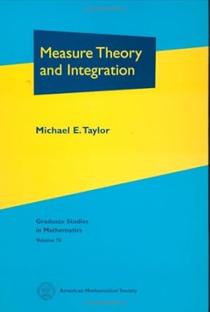 Buy Measure Theory and Integration (Graduate Studies in Mathematics ...