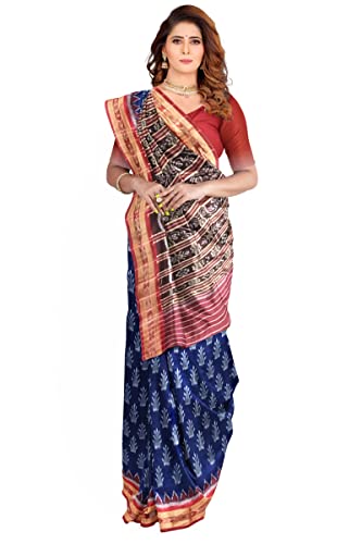 Buy FLOWRINA Odisha Sambalpuri Handloom Ikat Women's Cotton Saree ...