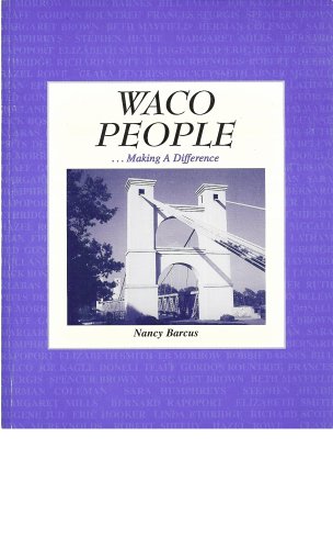 Waco People: Nancy Barcus: 9780965022712: Amazon.com: Books