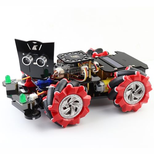 Lk Cokoino 4wd Smart Car Robot Kit With Mecanum Wheels For Want It All
