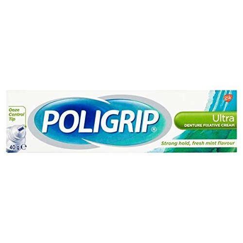 Poligrip Ultra Denture Fixative Cream 40g : Amazon.in: Health ...