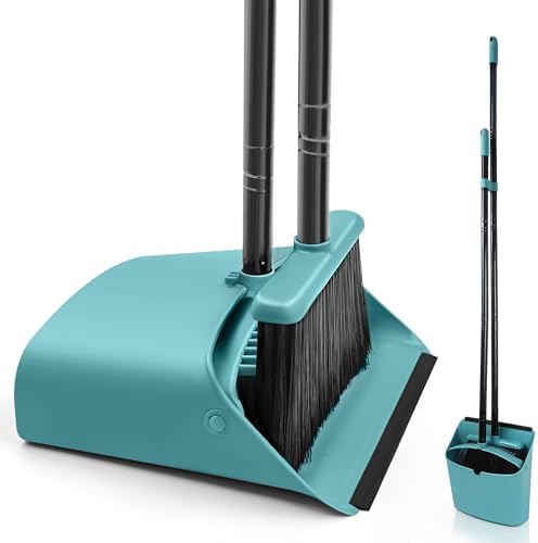 Jekayla Long Handled Dustpan and Brush, Broom and Dustpan Set ...