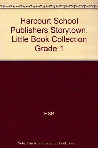 Little Book Collection, Grade 1 (Storytown): Harcourt School Publishers ...