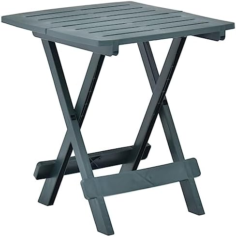 vidaXL Durable Green Folding Garden Table - Weather-Resistant ...