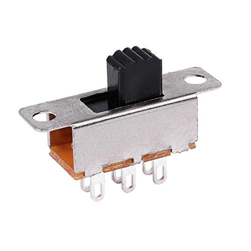 BIG BOOM® 10 Pcs 2 Position DPDT 2P2T Panel Mount Vertical Slide Switch ...