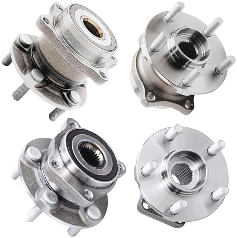 Amazon.com: AUTOSTEADY Front and Rear Wheel Hub Bearing for Subaru 10 ...