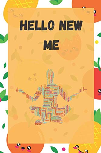 Hello New Me Journal: A 90 DAYS Exercise & Diet Journal , Daily Diary ...