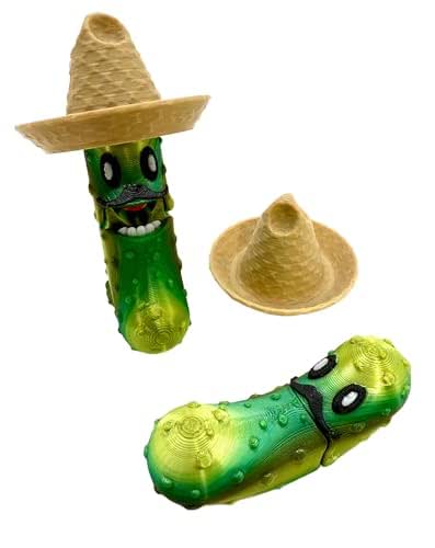 Amazon.com: Tickle Pickle Fidget Toy - Articulating Pickle - Pickle ...