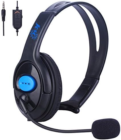 Amazon.com: Megadream PS4 Wired Unilateral Headphone, 3.5mm Online Live ...