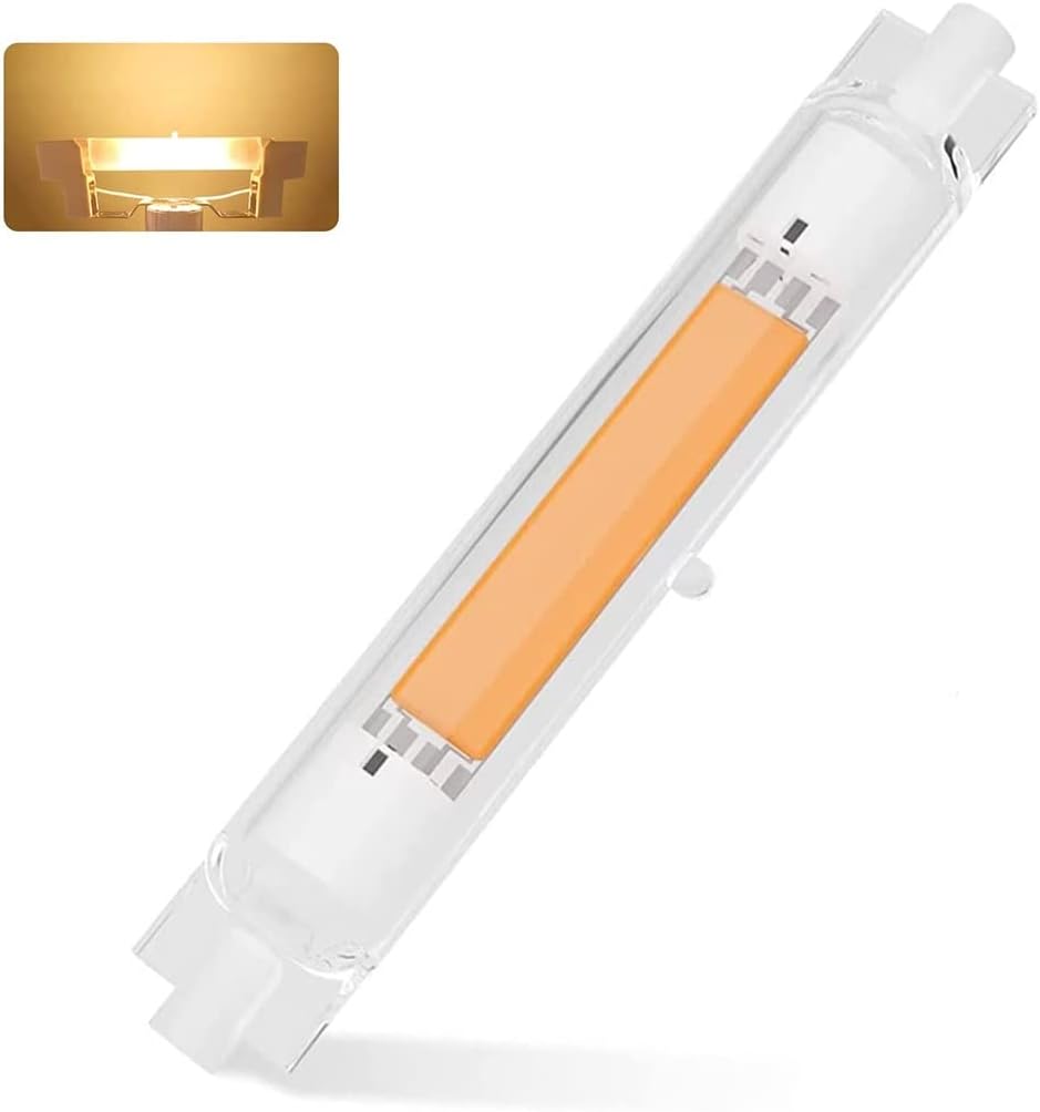 Beylore R7S LED 118mm Blanc Froid 6000K, 2000LM, R7S 20W COB LED ...