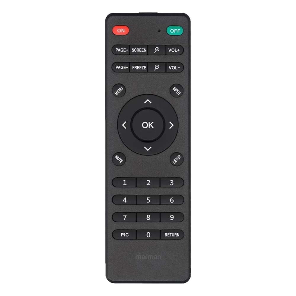 Buy marman® Compatible with Universal Projector Remote Control Model RM-P1375 Suitable for ...