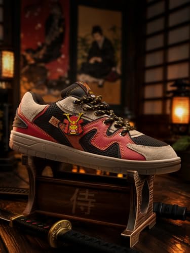The Souled Store Urban Blaze: Ronin Men's Samurai-Inspired Red and ...