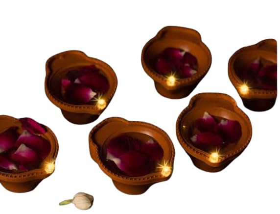 Water Sensor Diya Available in Pack of 6 : Amazon.in: Home & Kitchen