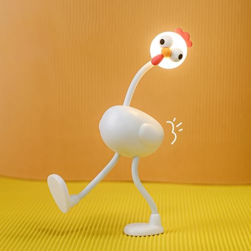 Changeable Shape Funny Chicken Night Light, Cute Mini Chicken Lights ...