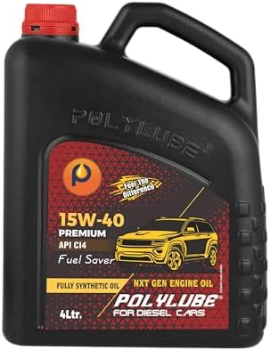 Polylube Military Grade Engine Oil 15W40 (04 L Pack) : Amazon.in: Car ...