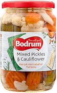 Bodrum Cauliflower Mixed Pickles (720g) : Amazon.co.uk: Grocery