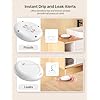 X-Sense Wi-Fi Water Leak Detector Kit, Smart Water Sensor Alarm with ...