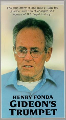Gideon's Trumpet [VHS] : Henry Fonda, José Ferrer, John Houseman, Fay ...