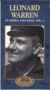 Amazon.com: In Opera & Song 2 [VHS] : Leonard Warren, Eleanor Steber ...