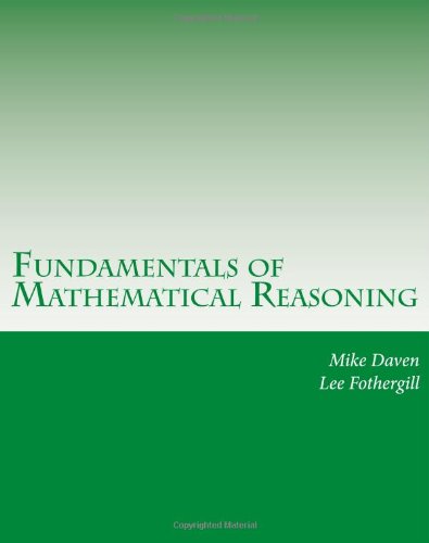 Buy Fundamentals of Mathematical Reasoning: A Transition to Advanced ...