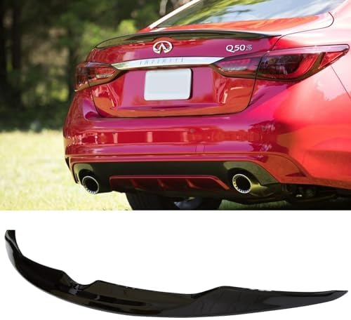 Amazon.com: AUTOTOP Glossy Black Rear Spoiler Wing Tail Lid Fit 2014 ...
