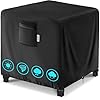 Amazon.com : Varietyface 28" Square Fire Pit Cover – Heavy-Duty ...