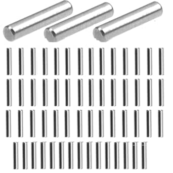 ZDingTech 30PCS 2x10mm Dowel Pin,Steel Hex Wheel Hub Nut Pins RC Car ...