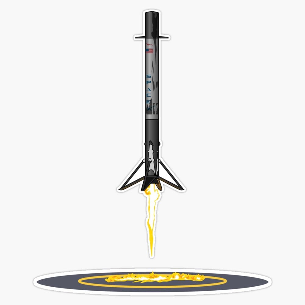Falcon 9 Sticker