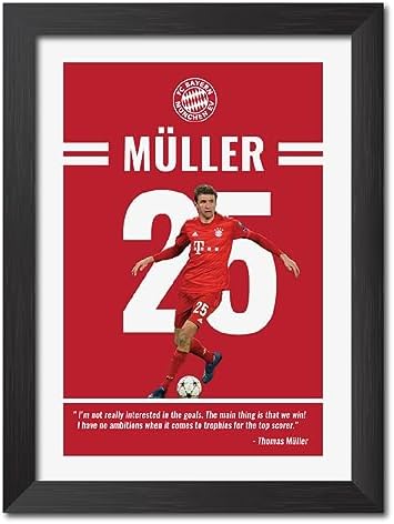 TenorArts Thomas Muller Poster Bayern Munich Football Club Laminated ...