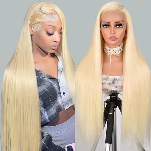 Amazon.com : 30inch 613 13x6 Lace Front Wig Human Hair 200 Density ...