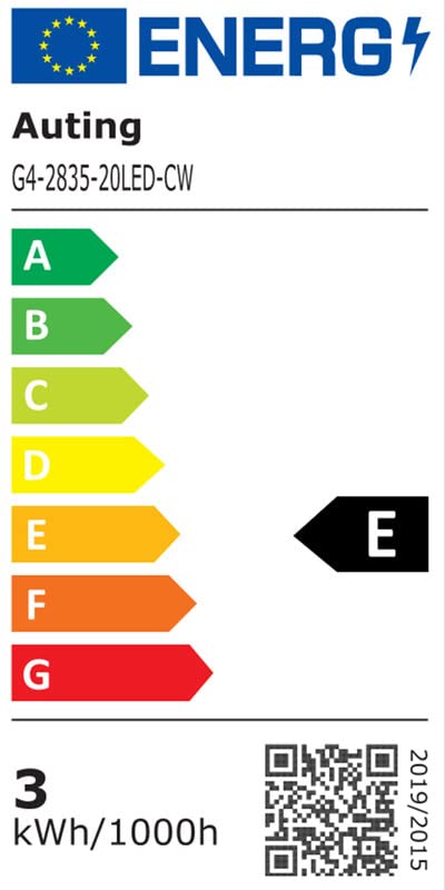weiXuan G4 LED-glödlampa, 35 watt ekvivalent, bi-pin LED-skiva, JC ...