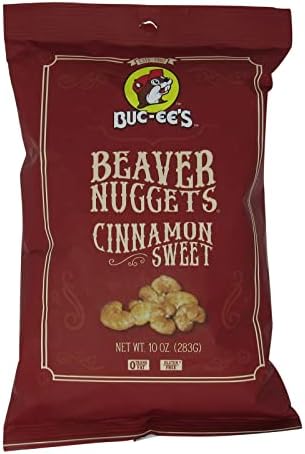 Amazon.com: Buc-ee's Beaver Nuggets Cinnamon Sweet Flavored Snack Puffs ...