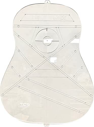 Amazon.com: Slope Shoulder Dreadnought Acoustic Guitar Soundboard ...