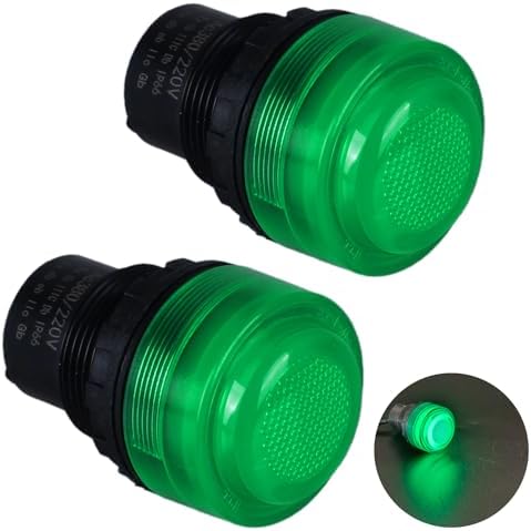 Amazon.com: DMWD 2Pcs 30mm Anti-Vandal and Anti-Corrosion Power Signal ...