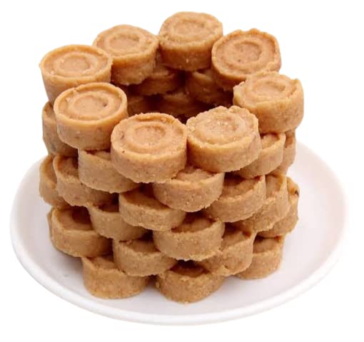 SR Foods South Indian Special Jaggery Coconut Round Burfi, 30 Pcs ...