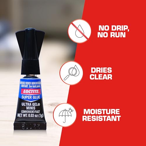 Snapklik.com : Loctite Super Glue Ultra Gel Minis, Clear Superglue ...