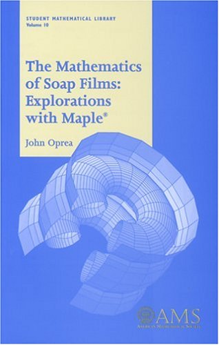 Amazon.com: The Mathematics of Soap Films: Explorations With Maple ...