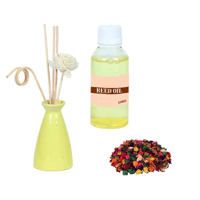 Reed Diffuser Set - Romance Contains 1pc Reed Vase (Big, Random Color ...