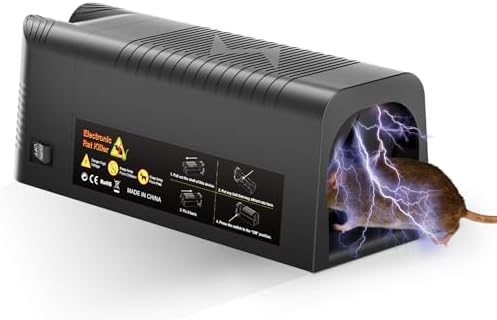 Amazon.com : Electric Mouse Trap Mice Zapper Rat Killer with High ...