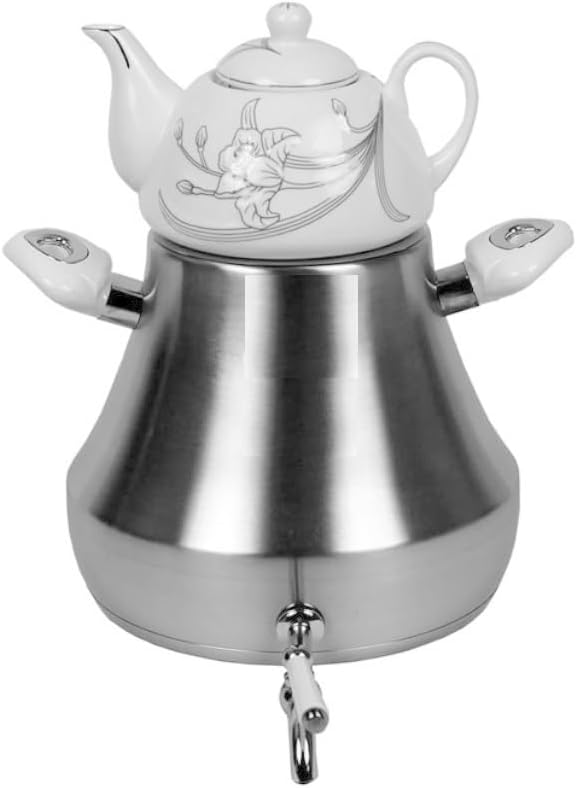 Amazon.com: Modern Large Classic Iranian Samovar Russian Persian ...