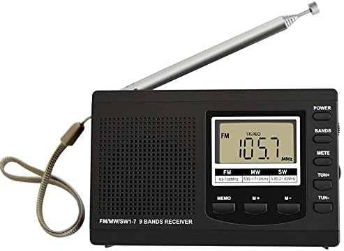 Amazon.co.jp: ZHIWHIS Portable Radio DSP Emergency Mini Stereo FM ...