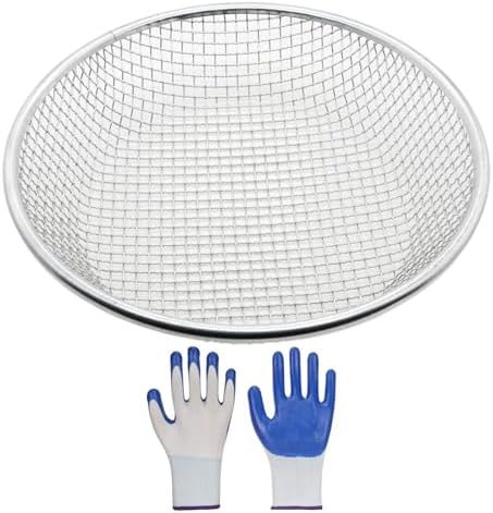 Amazon.com : 19'' Extra Large Soil Sifter with Handles, Compost Sifter ...