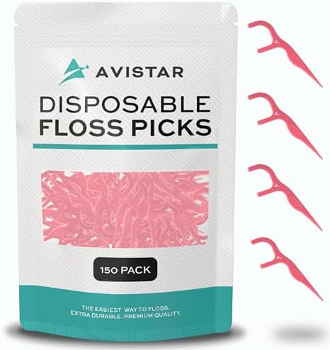 Amazon.com : 450 Individually Wrapped Floss Picks - Multi-Color Travel ...