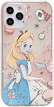 Amazon.com: Soft TPU Clear Transparent Case for Apple iPhone Alice ...